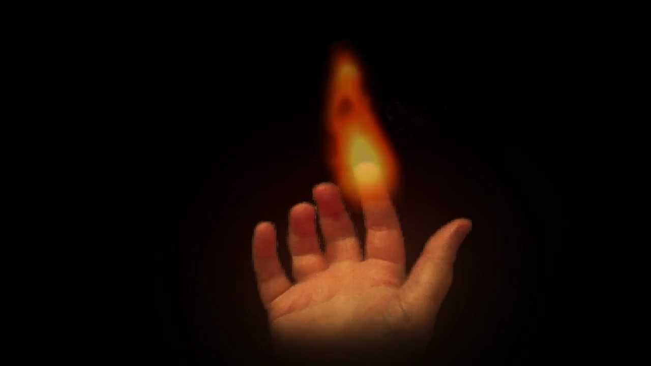 Flaming Finger (After Effects) - YouTube