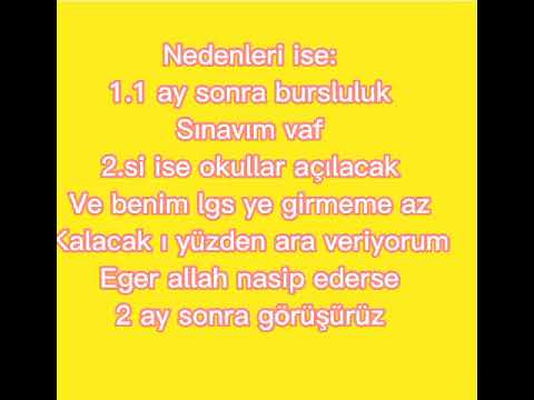 2 ay video yok nedeni videoda