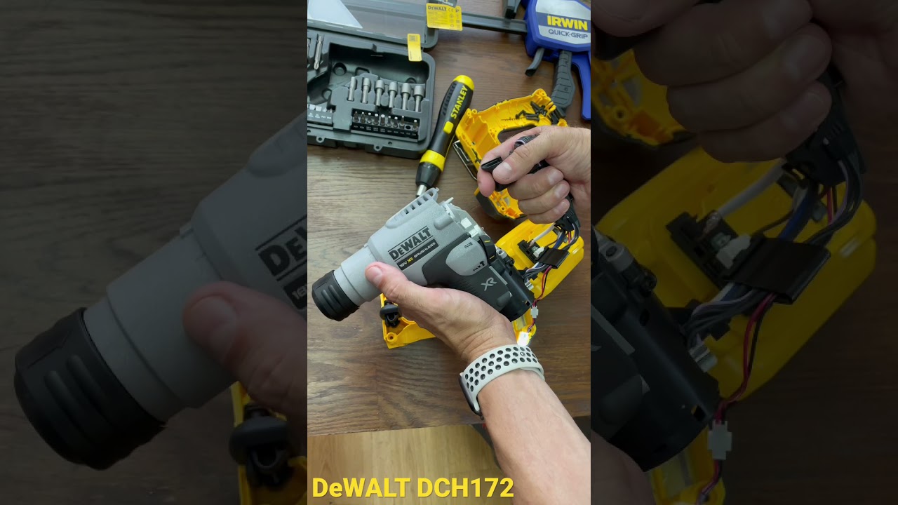 Как устроен перфоратор DeWALT DCH172 #shorts - YouTube