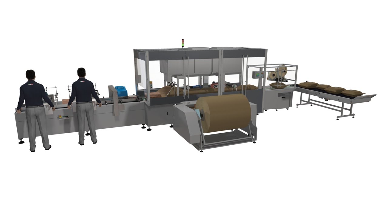 CMC Paper-PRO: the auto-bagger for e-commerce - YouTube