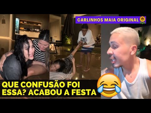 QUE CONFUSÃO FOI ESSA? | ELAS ATACARAM A EMILY GARCIA E NÃO QUEREM MAIS LARGAR 😂😂 | CARLINHOS MAIA 🌻