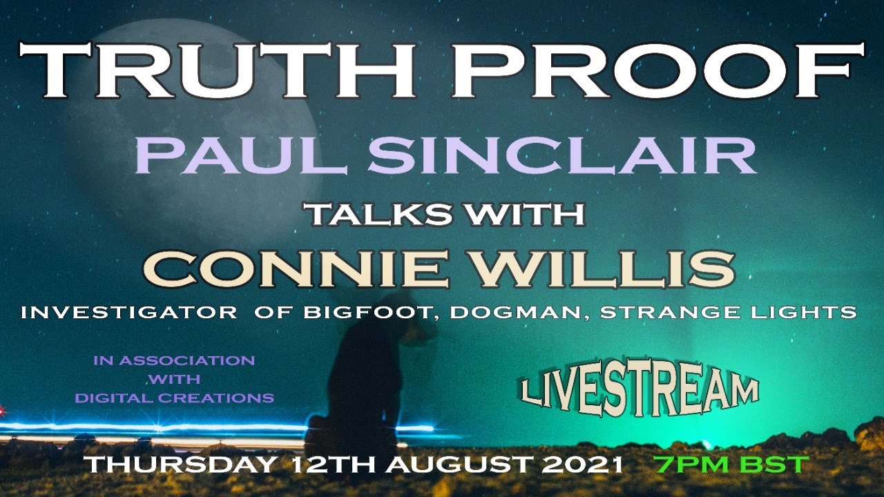 LIVESTREAM - Paul Sinclair talks to Connie Willis - YouTube