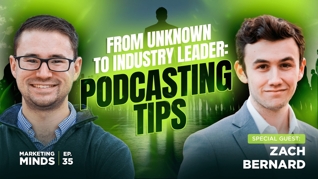 From Unknown To Industry Leader: Podcasting Tips with Zach Bernard ...