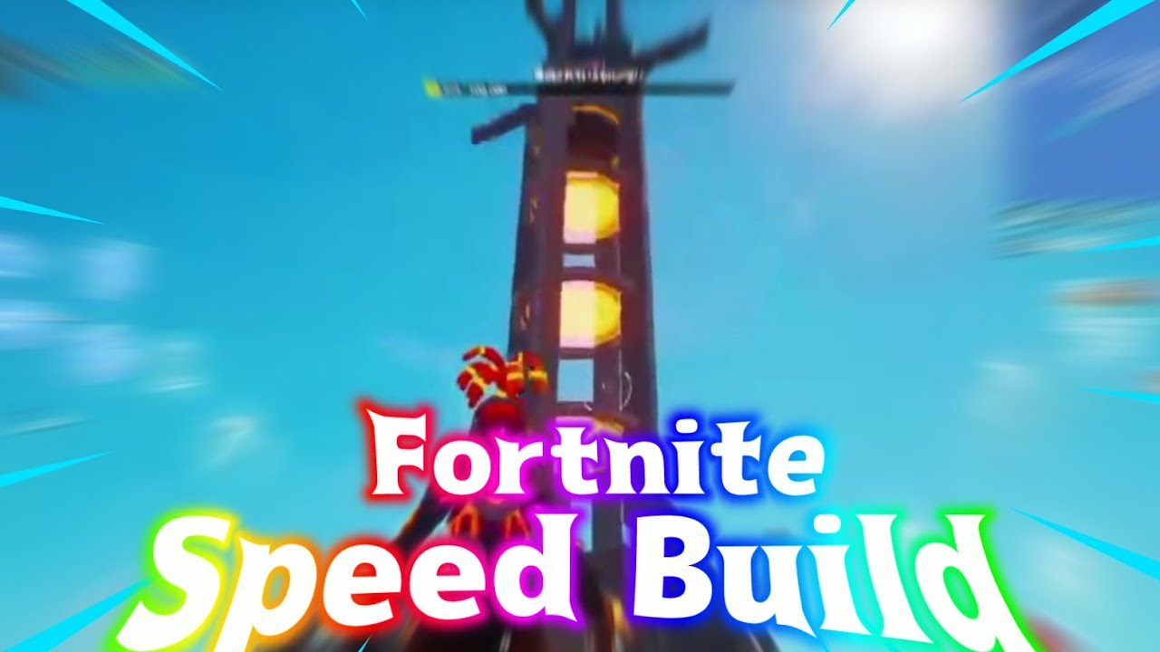 【Fortnite】Speed Build - The process of making a collider｜コライダーを作る過程 ...