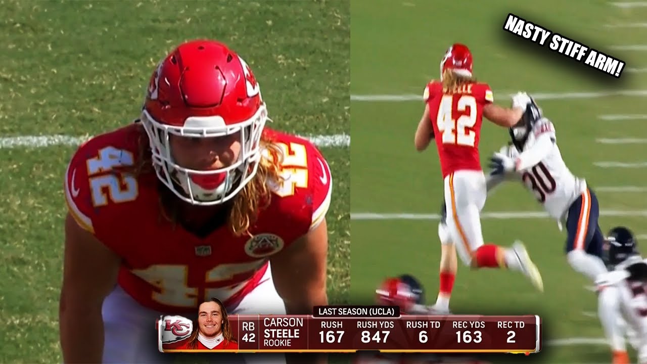 Carson Steele 'ANGRY RUNNER' 😳 Full 2024 Chiefs Pre-Season Highlights ...