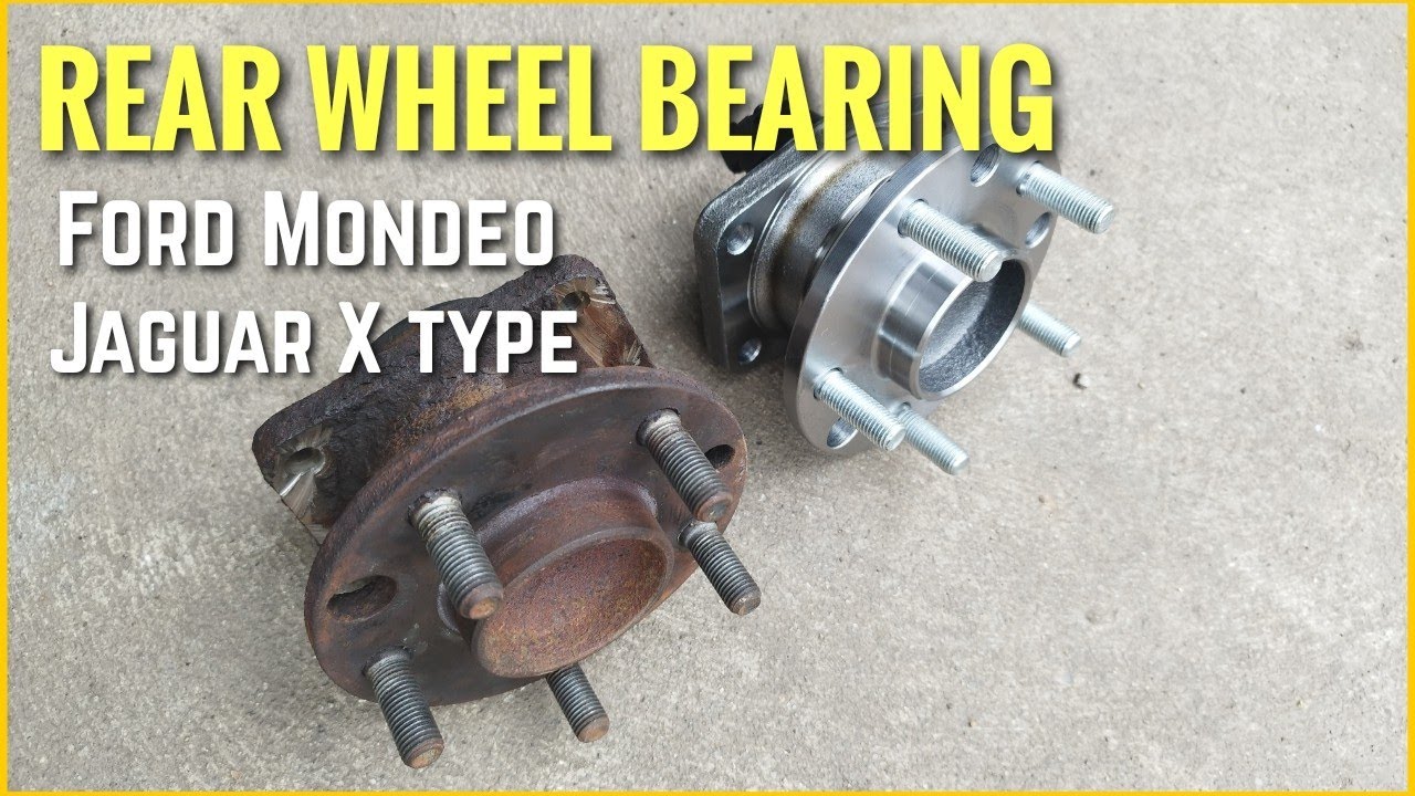 Rear wheel bearing replacement of Ford Mondeo & Jaguar X Type. # ...