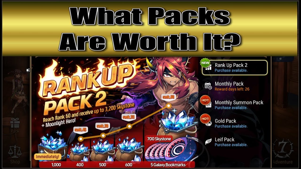 Epic Seven Packs - Value? Must Buy? Scams? Lets discuss. - YouTube