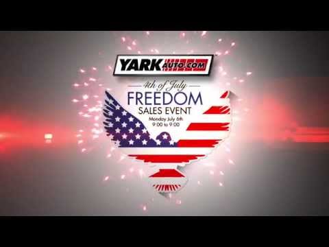 Yark Auto Freedom Sales Event