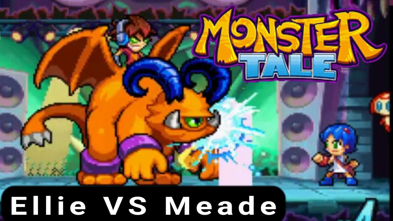 Boss Fight Ellie VS Meade Monster Tale Gameplay - YouTube
