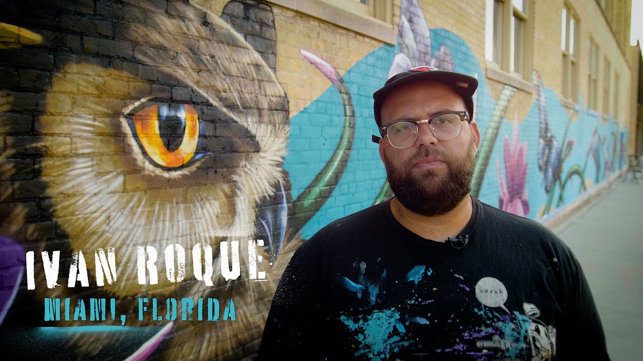 Ivan Roque - Street Artist - YouTube