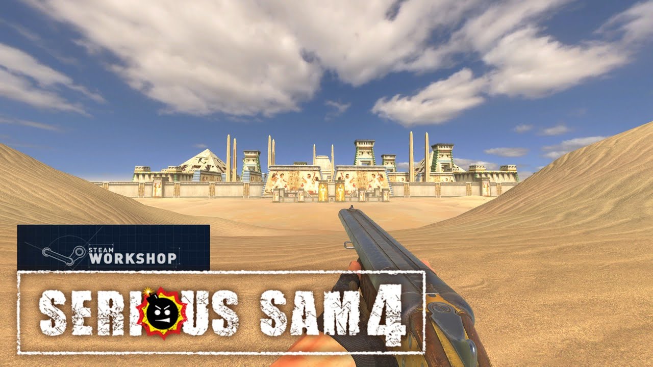Serious Sam 4 - Dunes (Workshop map by noam 2000) - YouTube