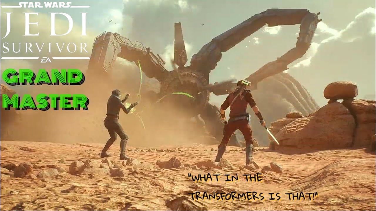 Star Wars Jedi: Survivor GrandMaster IS RATED PG-13 - YouTube