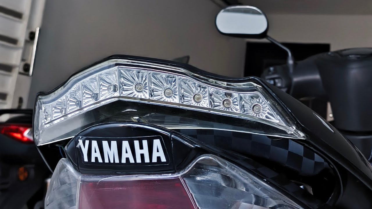 Pasang behel mio led di mio sporty behel langka dan unik - YouTube