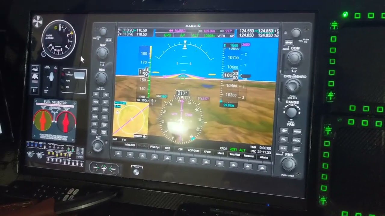 My Air Manager cockpit. - YouTube