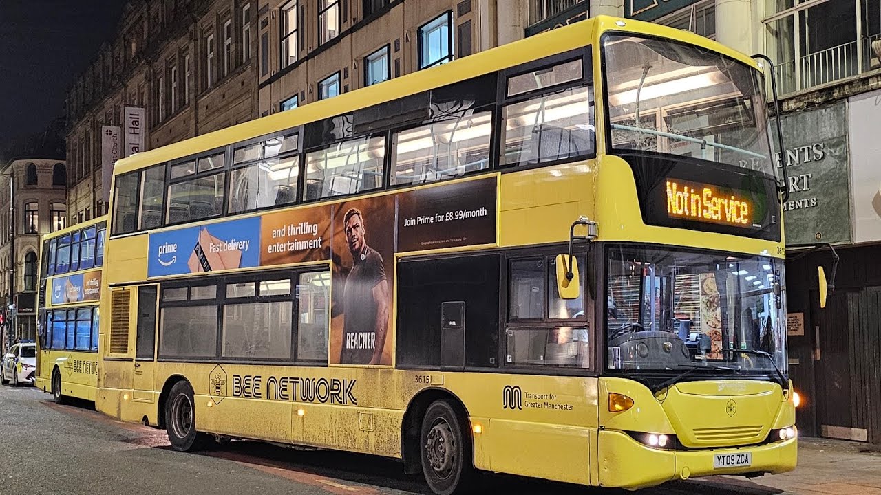 Bee Network - Go North West Scania N230UD Omnicity 3615 - YT09 ZCA ...