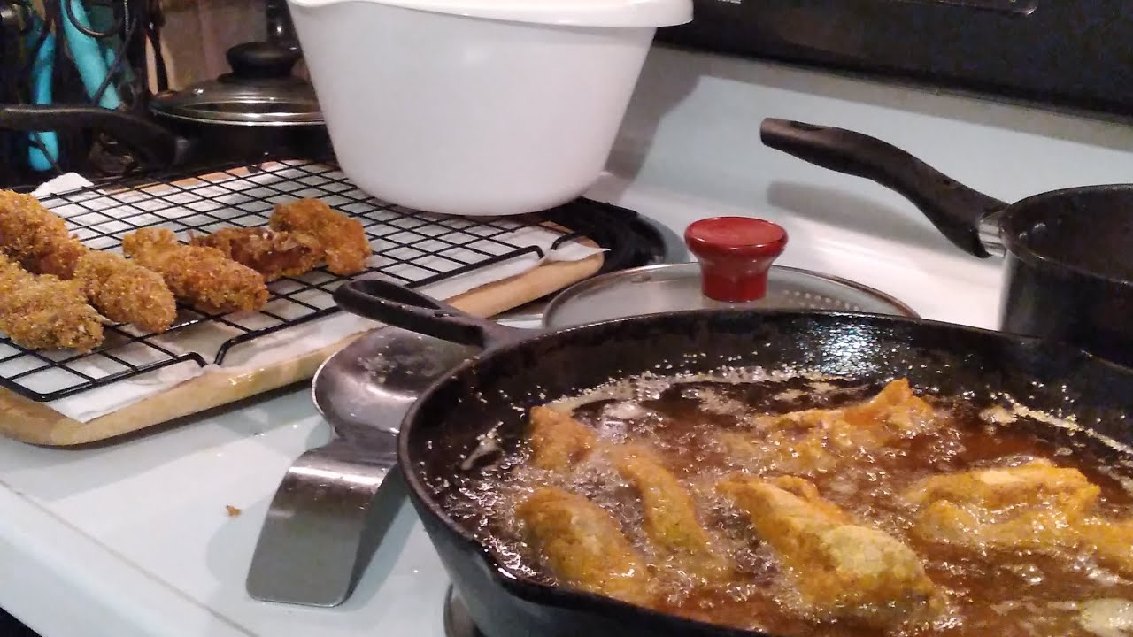 Golden Fried Buffalo 🐃 Fish 🐟 fried in Lard with Louisiana Breading in ...