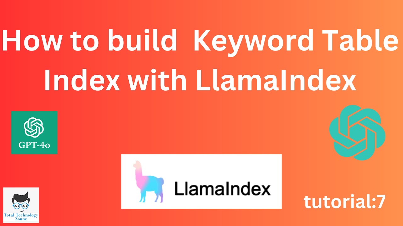 Build Keywordtable Index Using Llamaindextutorial7 Youtube