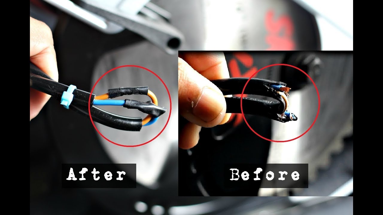 How To Fix A Broken Electrical Power Cord - YouTube