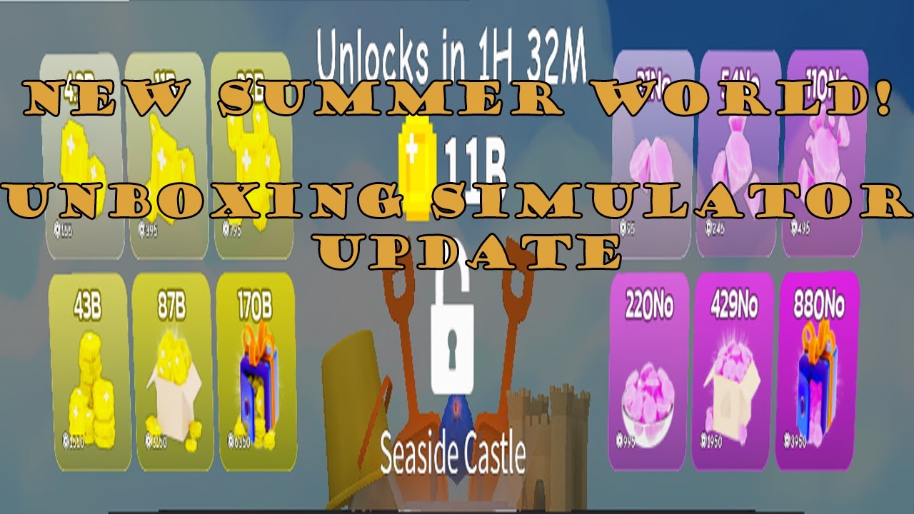 New Summer World! - Unboxing Simulator update. - YouTube