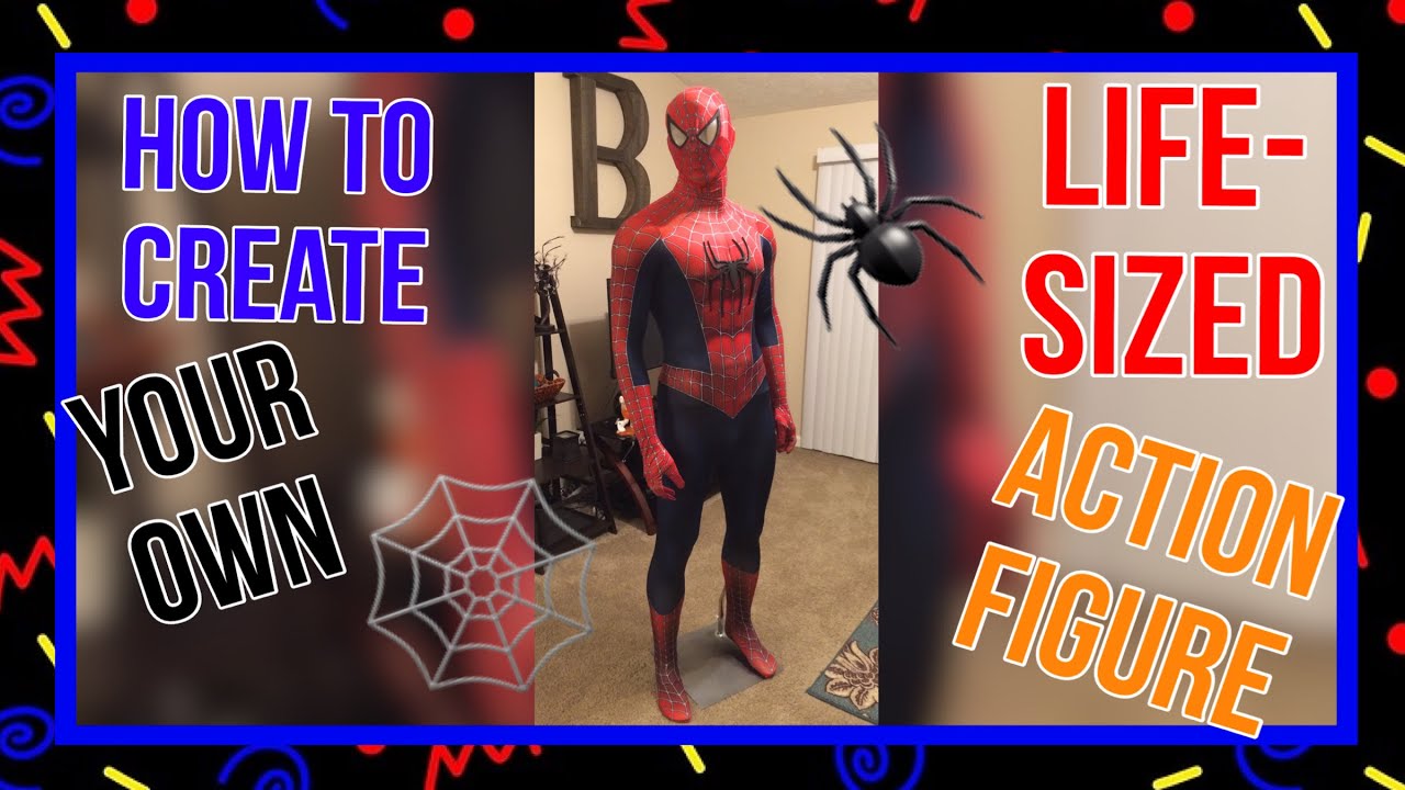 D.I.Y. Life-Sized Action Figure/Doll | Life Sized Statue Spiderman ...