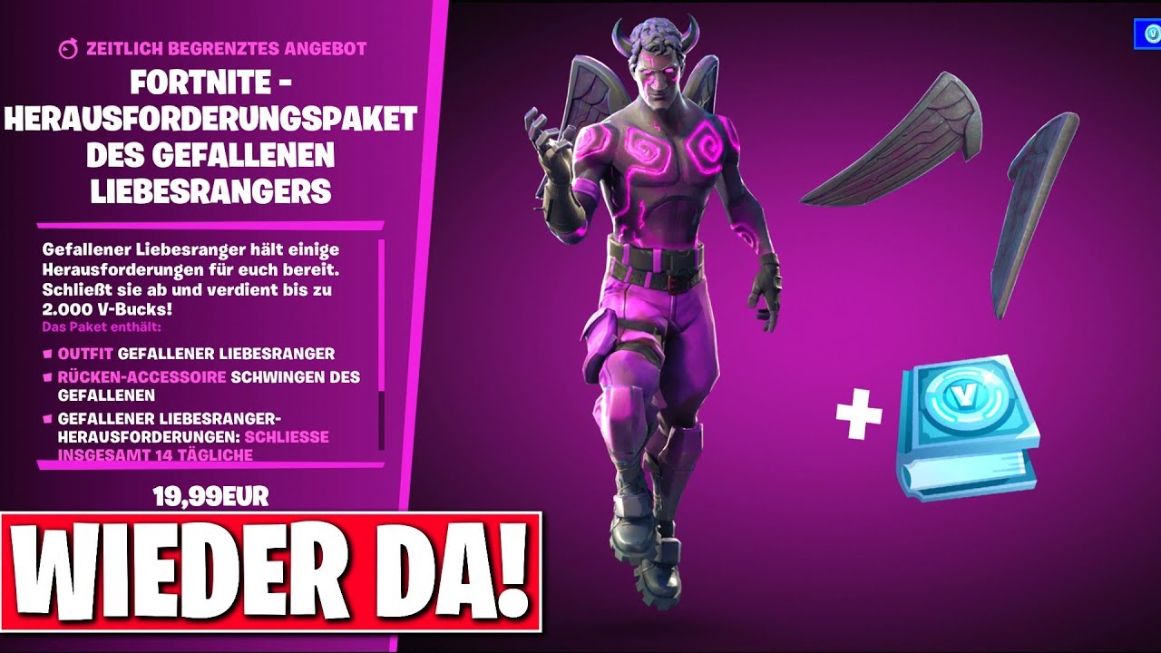 ENDLICH ZURÜCK! DARK LOVE RANGER Bundle in FORTNITE!!😱 - YouTube