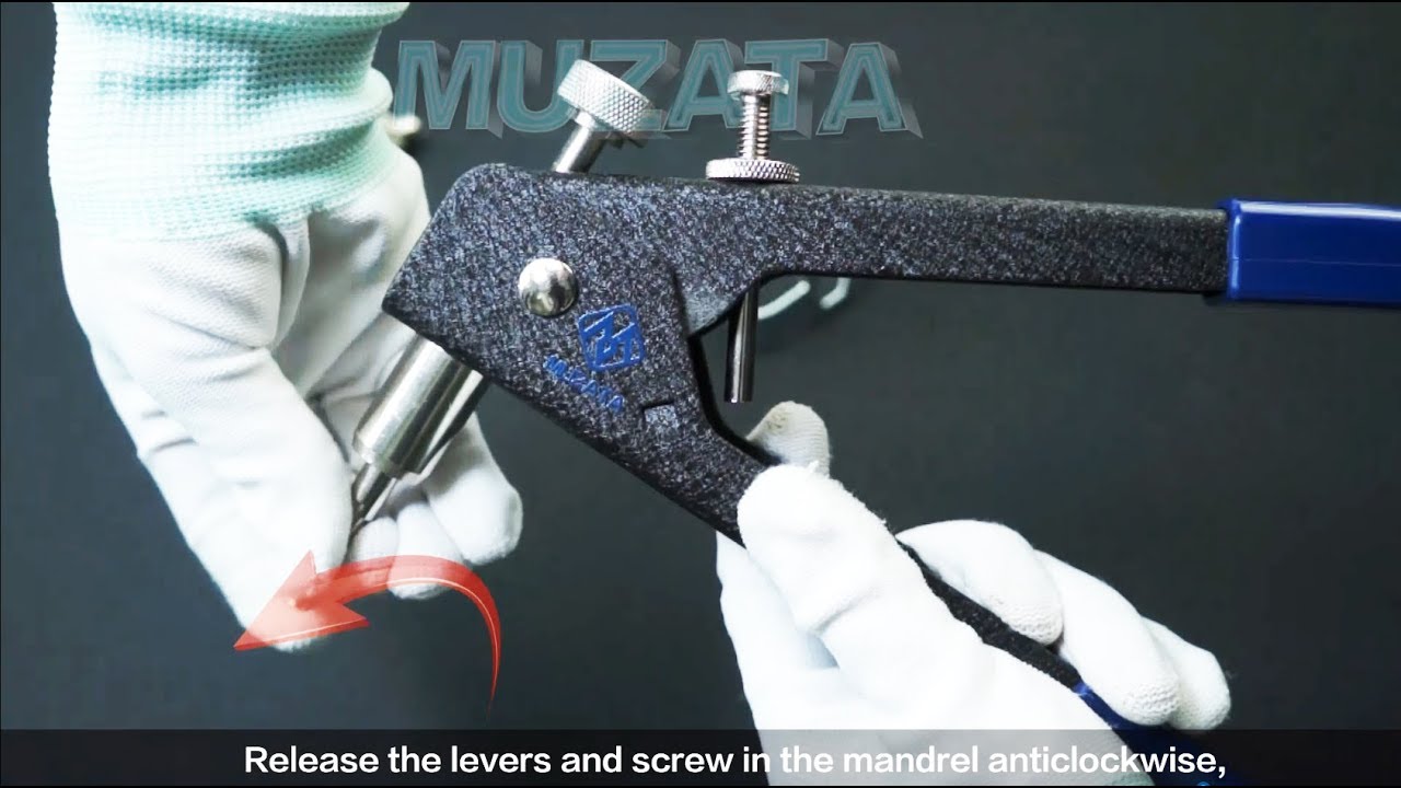 How to use rivet nut gun tool - YouTube