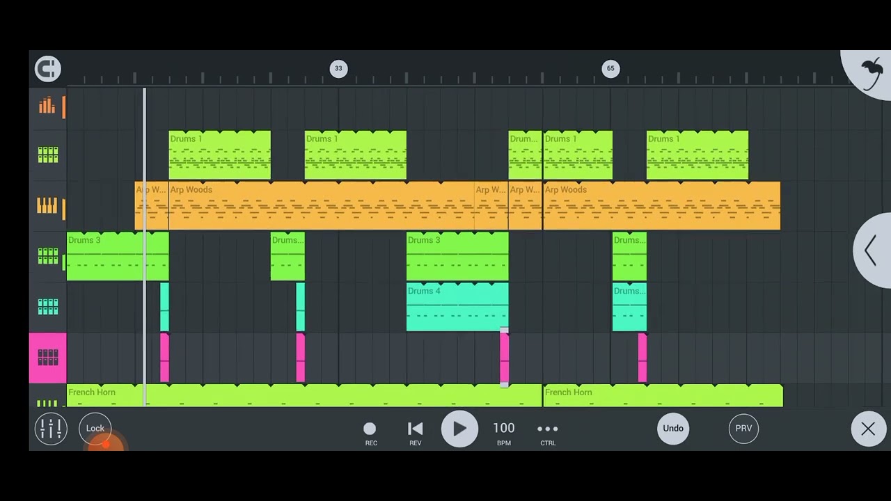 How To Make a simple beat on mobile - YouTube