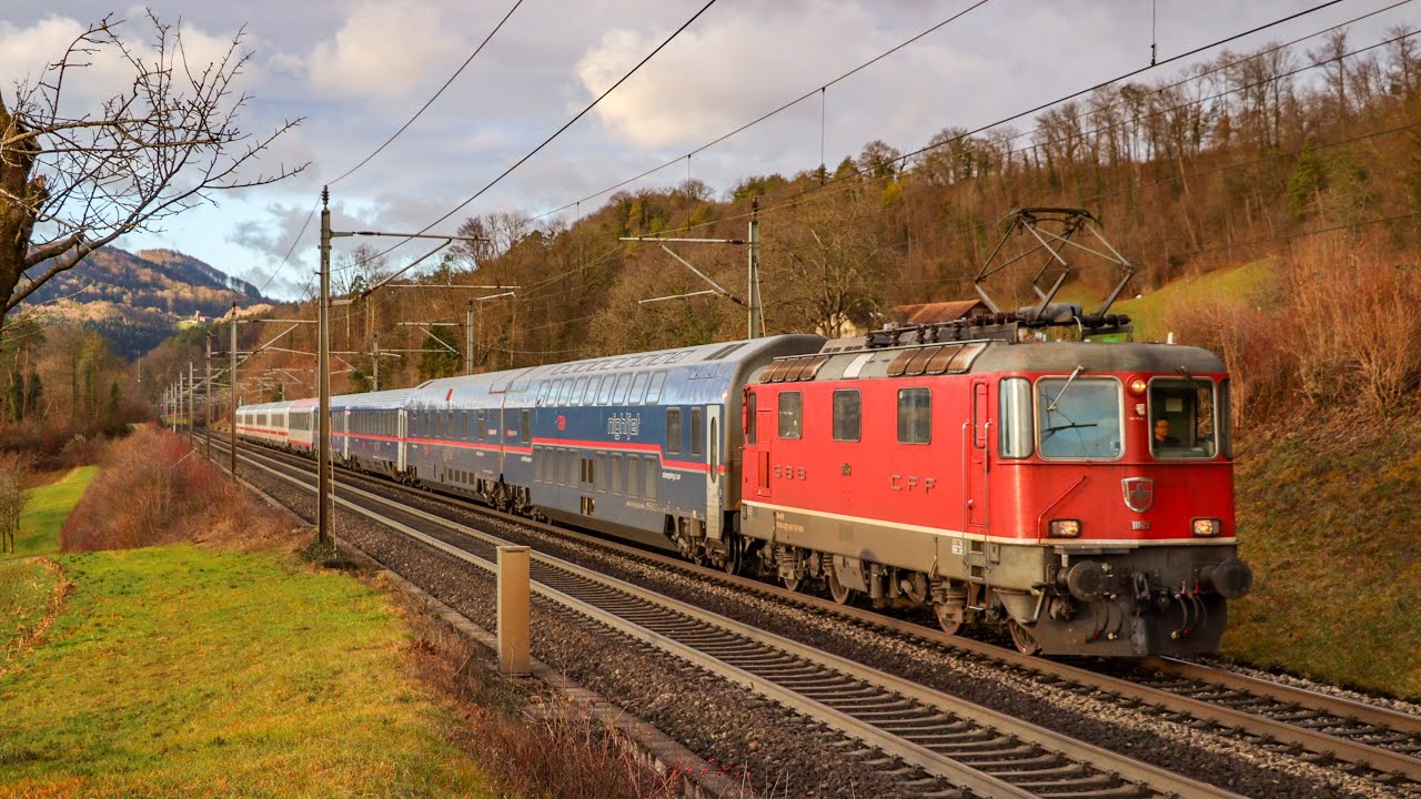SWISS TRAINS GALORE - Zug um Zug - Bahnverkehr im Umiken & Lenzburg in ...