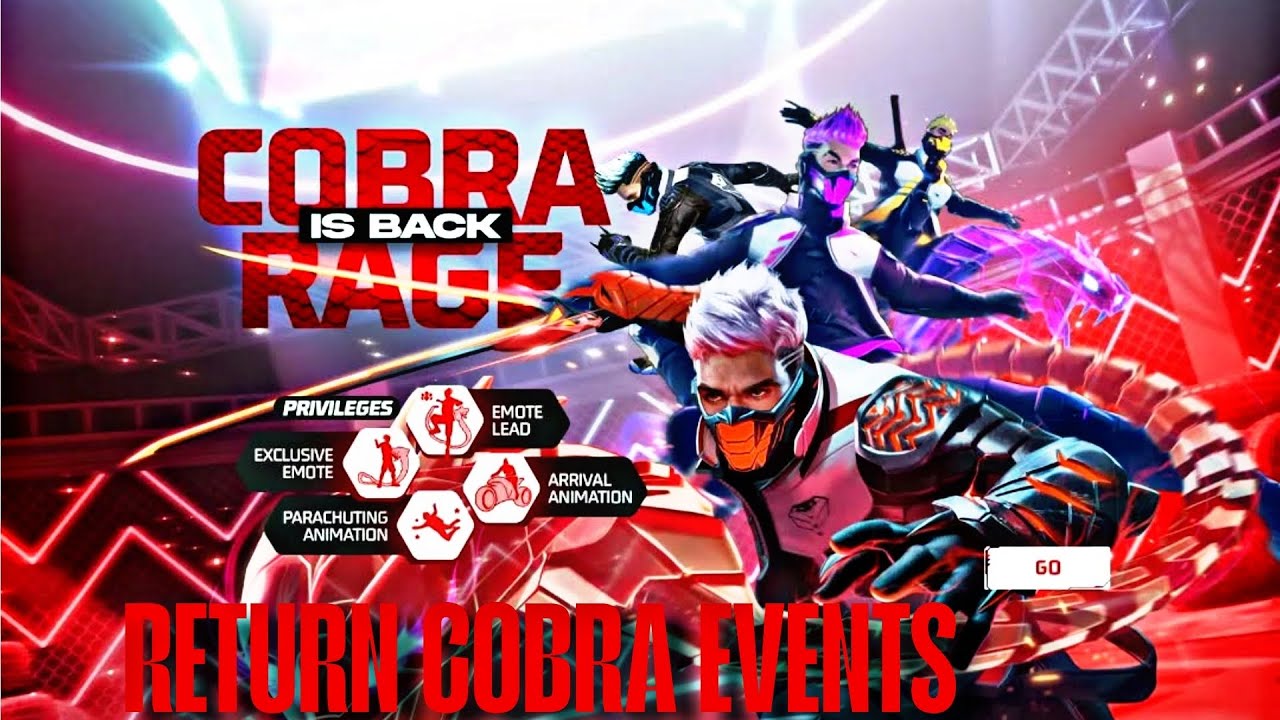 Cobra events return || free fire new event #neweventfreefire # ...