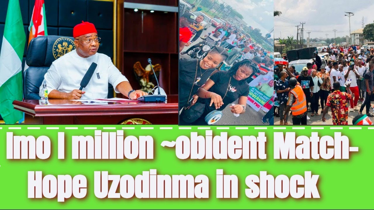 I Million March In Imo State - Hope Uzodinma Eats His Words | IMO State ...