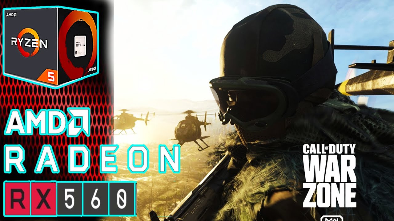 CALL OF DUTY WARZONE :: AMD RYZEN 3 1200 / 8 GB RAM / AMD RADEON RX 560 ...