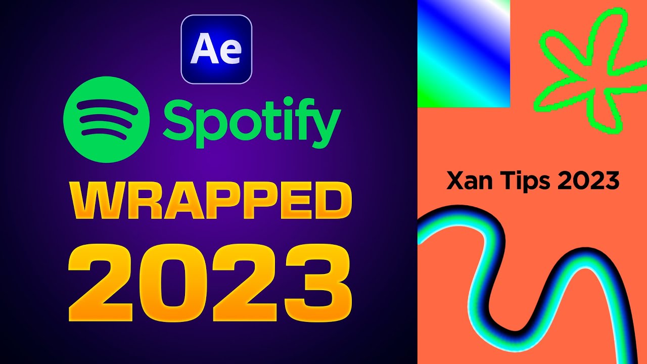 Animar al estilo SPOTIFY WRAPPED 2023 - After Effects tutorial - YouTube