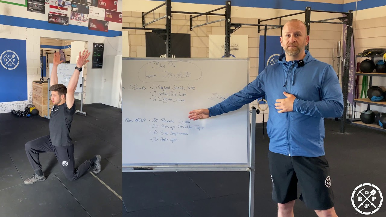 CrossFit Blue Pit - Home Workout #28 - YouTube
