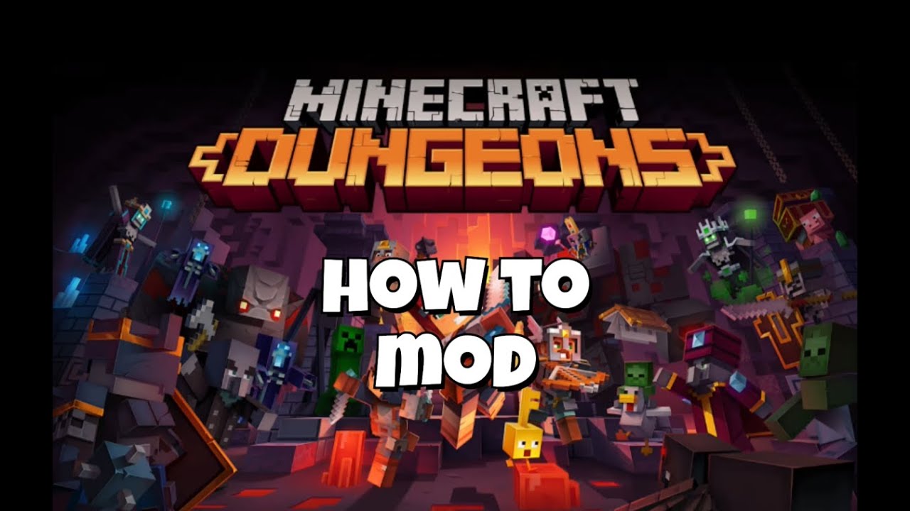 How to mod Minecraft Dungeons [2025] - YouTube