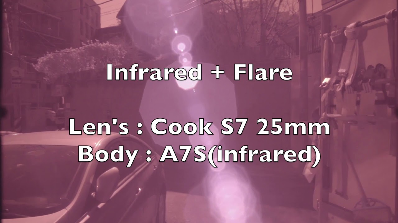 Infrared + Flare test - YouTube