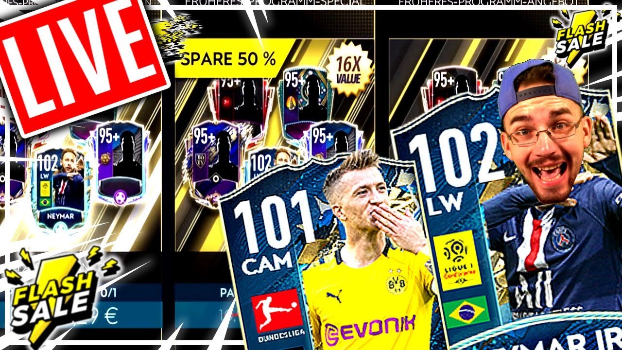 FIFA 20 Mobile: FLASH SALE PACK OPENING!! 😱🔥 Live - YouTube