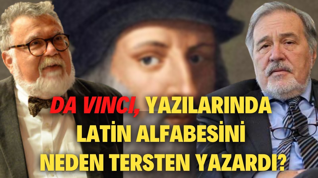 Da Vinci Yazılarında Latin Alfabesini Neden Tersten Yazardı? - YouTube