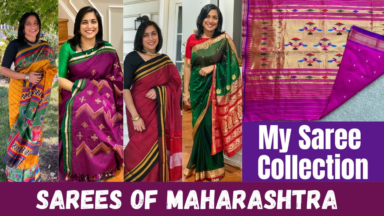 My Saree Collection|Maharashtra Handlooms|Paithani Sari|Handloom Sari ...