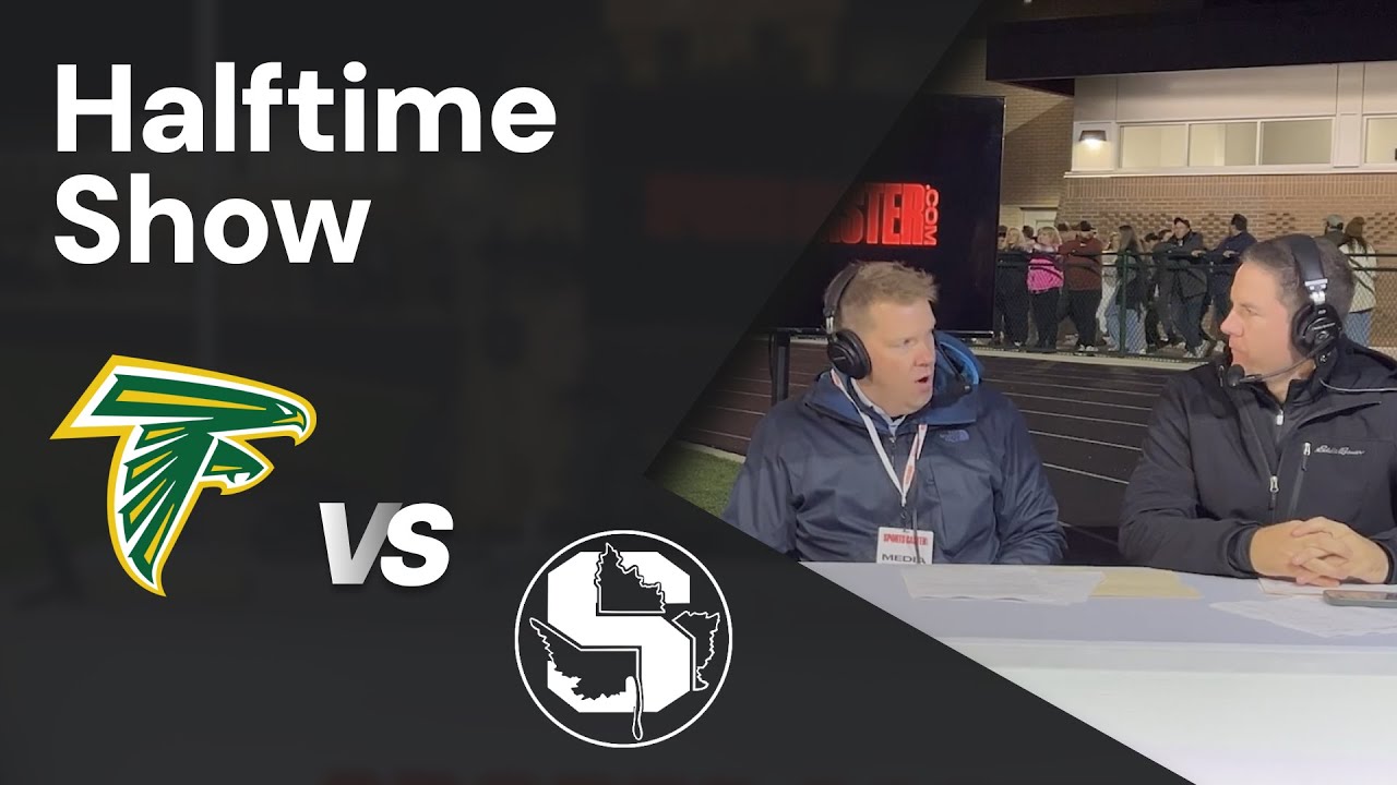 Groves Falcons vs Seaholm Maples :: SportsCaster Halftime Show - YouTube