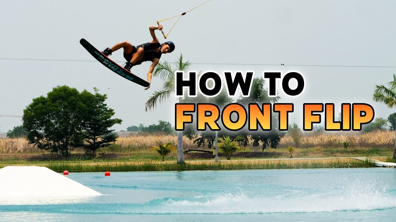 How to FRONT FLIP - Cable Wakeboarding Tutorial - YouTube