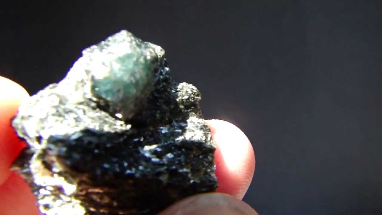 ALEXANDRITE - Nice Crystal on Matrix - Russia - YouTube