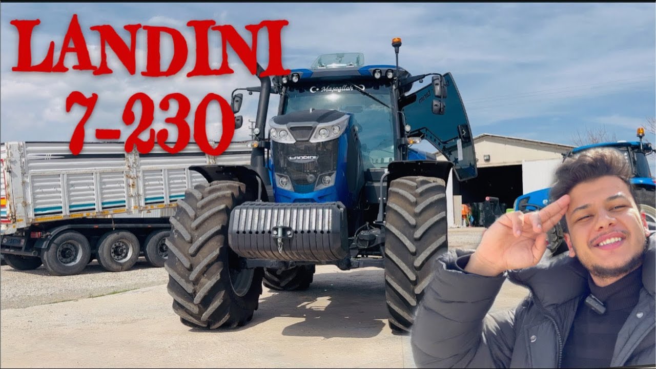 LANDİNİ 7-230 İNCELEDİK /İTALYAN AYĞIRI TARIMDA YENİLİKÇİ TRAKTÖR - YouTube