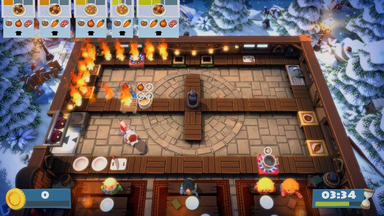 Overcooked! Give me the extinguisher! - YouTube