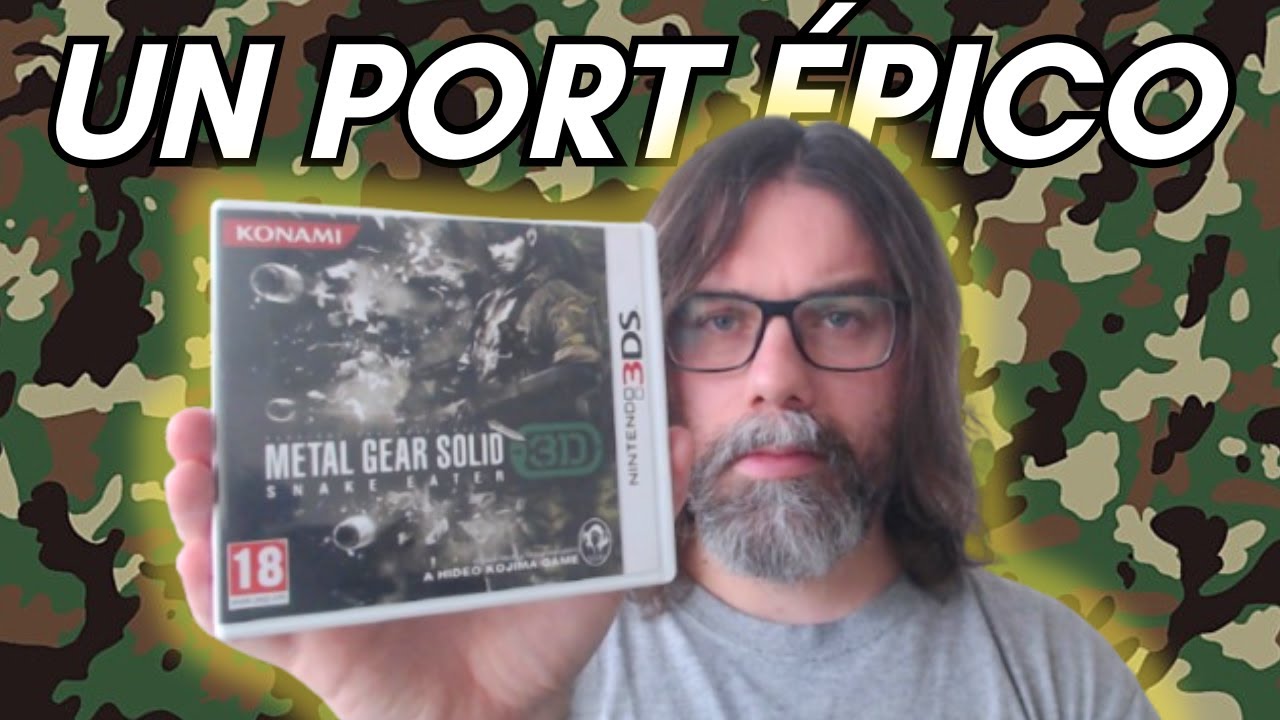 LA ASOMBROSA VERSIÓN PARA NINTENDO 3DS DE METAL GEAR SOLID 3: SNAKE ...