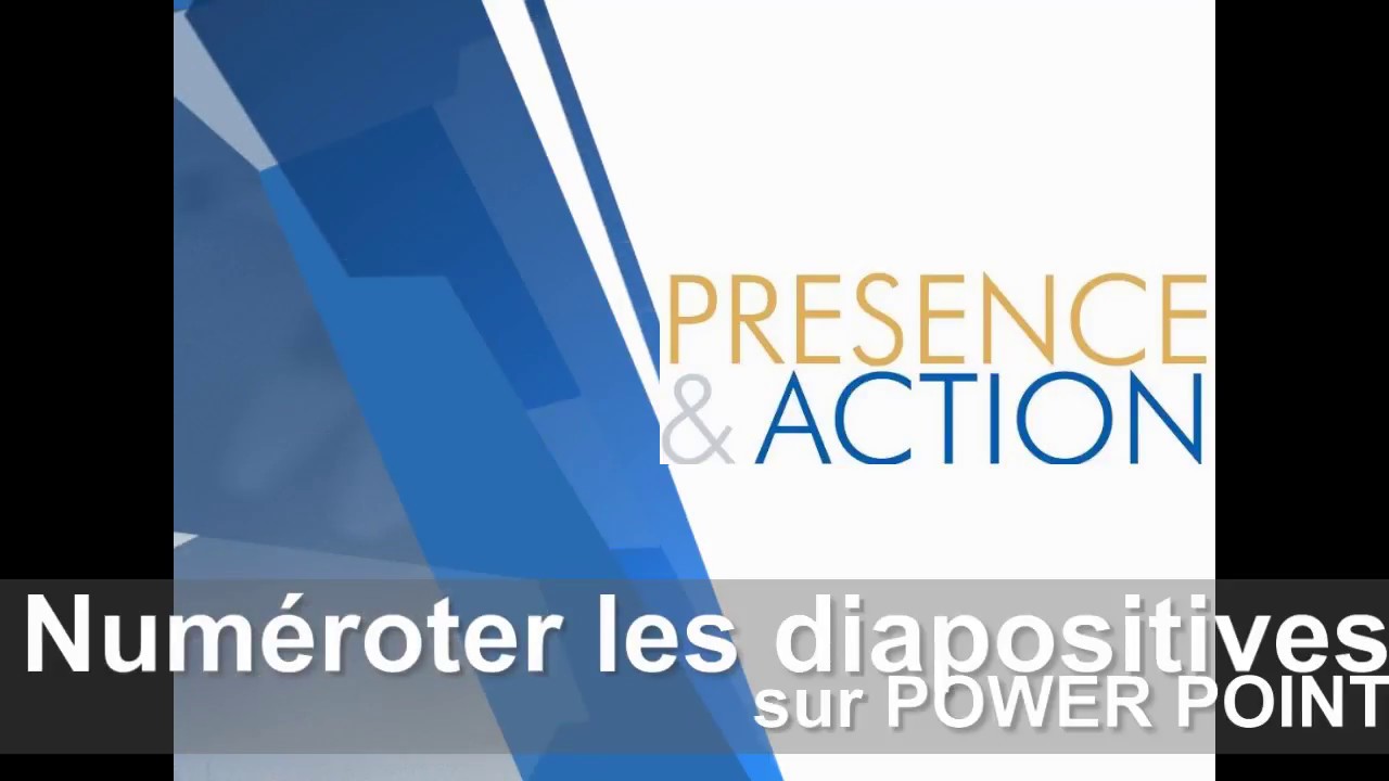 TUTO#3 Numéroter les diapos avec POWERPOINT - YouTube