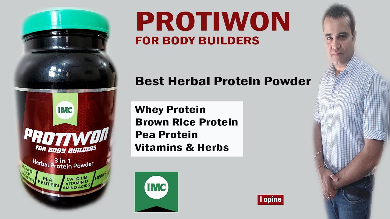 PROTIWON [] Best Herbal Protein Powder [] Whey Protein, Vitamins and ...