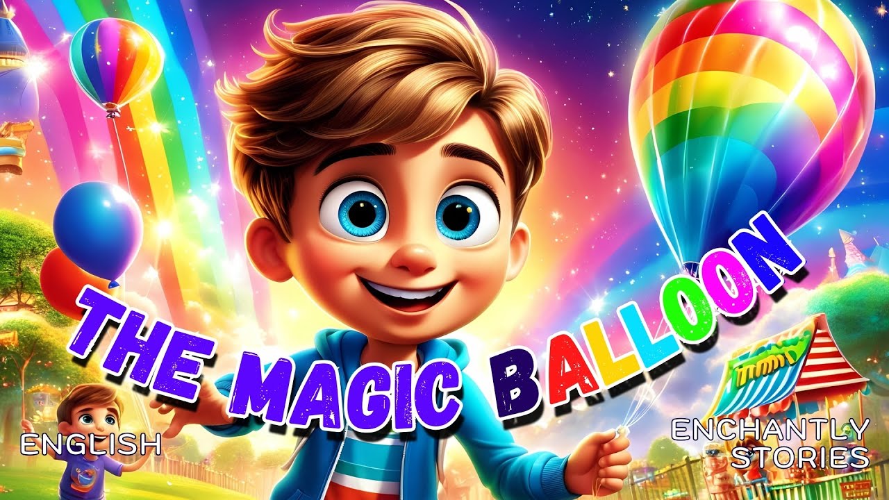 The Magic Balloon – A Fun & Inspiring Moral Story for Kids | Animated ...