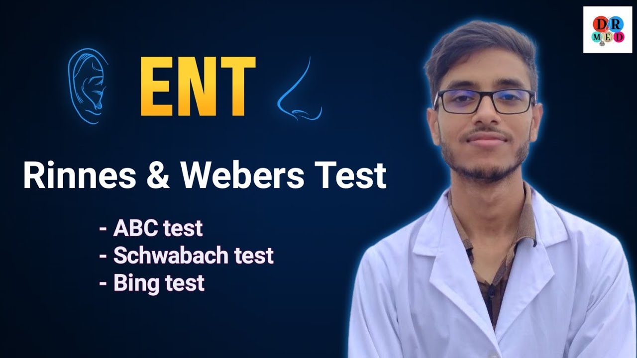 Rinnes test | Webers test | Absolute bone conduction test | Hearing ...