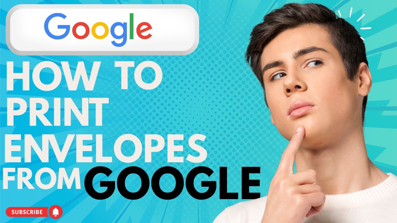 How to print envelopes from Google - YouTube