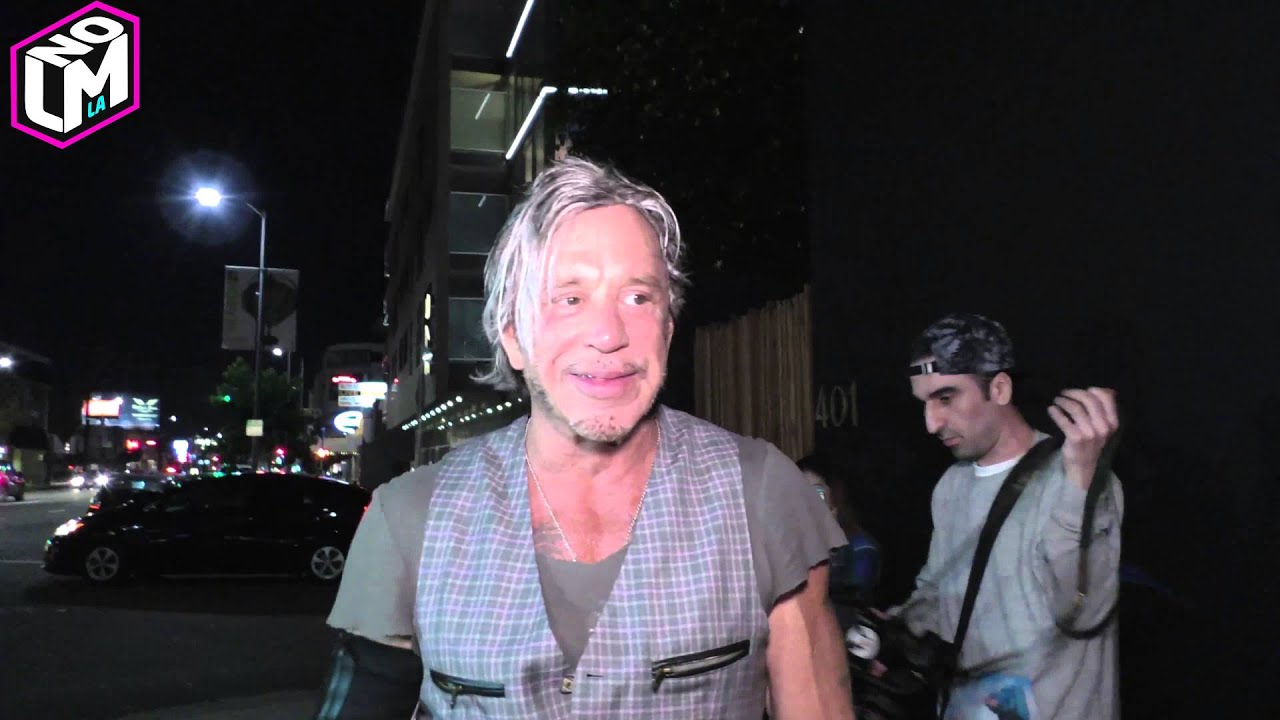 Warning Explicit Language Mickey Rourke Donald Trump Is A Bully - YouTube
